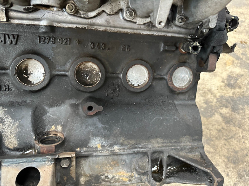 BMW E30 325e M20 6 Cylinder Short Engine Motor OEM 148K Miles | eBay