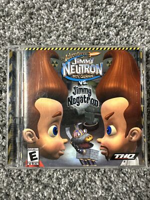 Jimmy Neutron Boy Genius Vs. Jimmy Negatron PC THQ 2002 | eBay