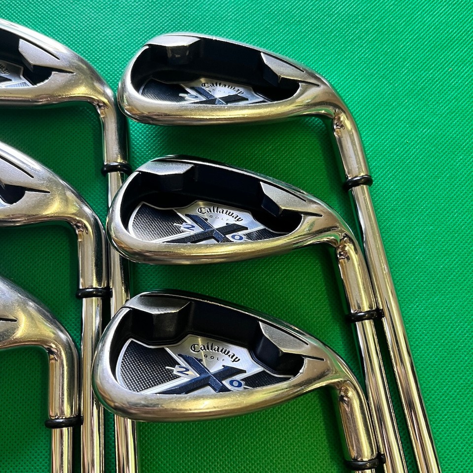 Callaway X-20 X20 Iron Set 6pcs 5-Pw Flex S Stiff N.S.PRO 950GH | eBay
