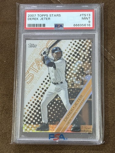 DEREK JETER 2007 TOPPS STARS PSA 9 MINT | eBay