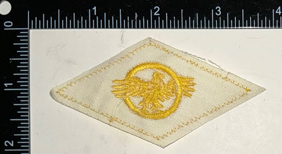 WWII USN US Navy Honorable Discharge Ruptured Duck WHITE TWILL Patch | eBay
