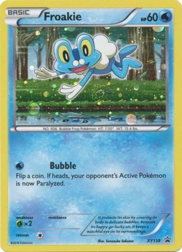 Pokemon - Froakie - XY138 - Fates Collide Three Pack Blister Promo - XY ...