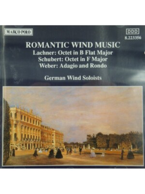GERMAN WIND SOLOISTS romantic wind music LACHNER/SCHUBERT/WEBER CD 1990 ...