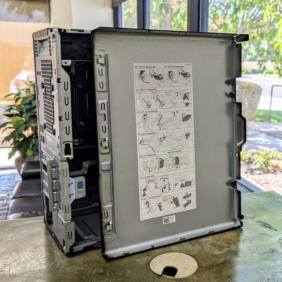 GAMING PC Dell XPS 8940 Desktop BareBone Case ATX MINI ATX Chassis ...