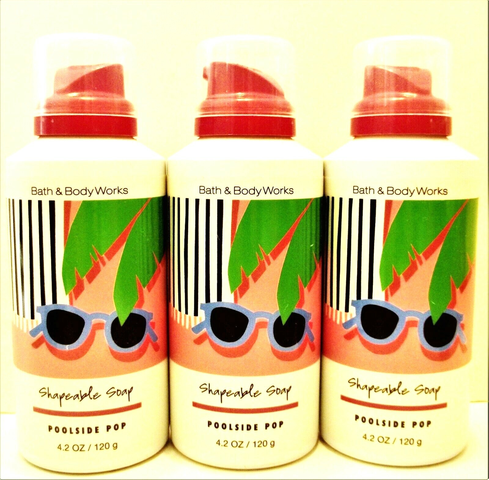 Bath Body Works POOLSIDE POP, Fruity, Shapeable Foam Hand Soap, 4.2 oz ...