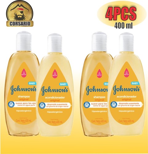 Johnson Baby Original Shampoo and Conditioner x 400 ml-4 PCS | eBay