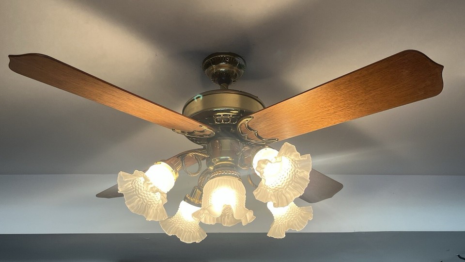 Casablanca Four Seasons Ceiling Fan 4222T With 48” Blade Span “Flick ...