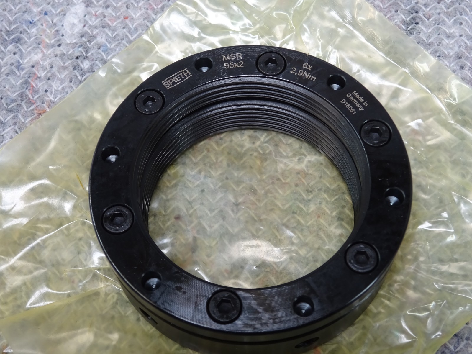 SPIETH STELLMUTTER Klemmmutter MSR 55 x 2 55x2 M55x2 D16061 K-10105502 ...