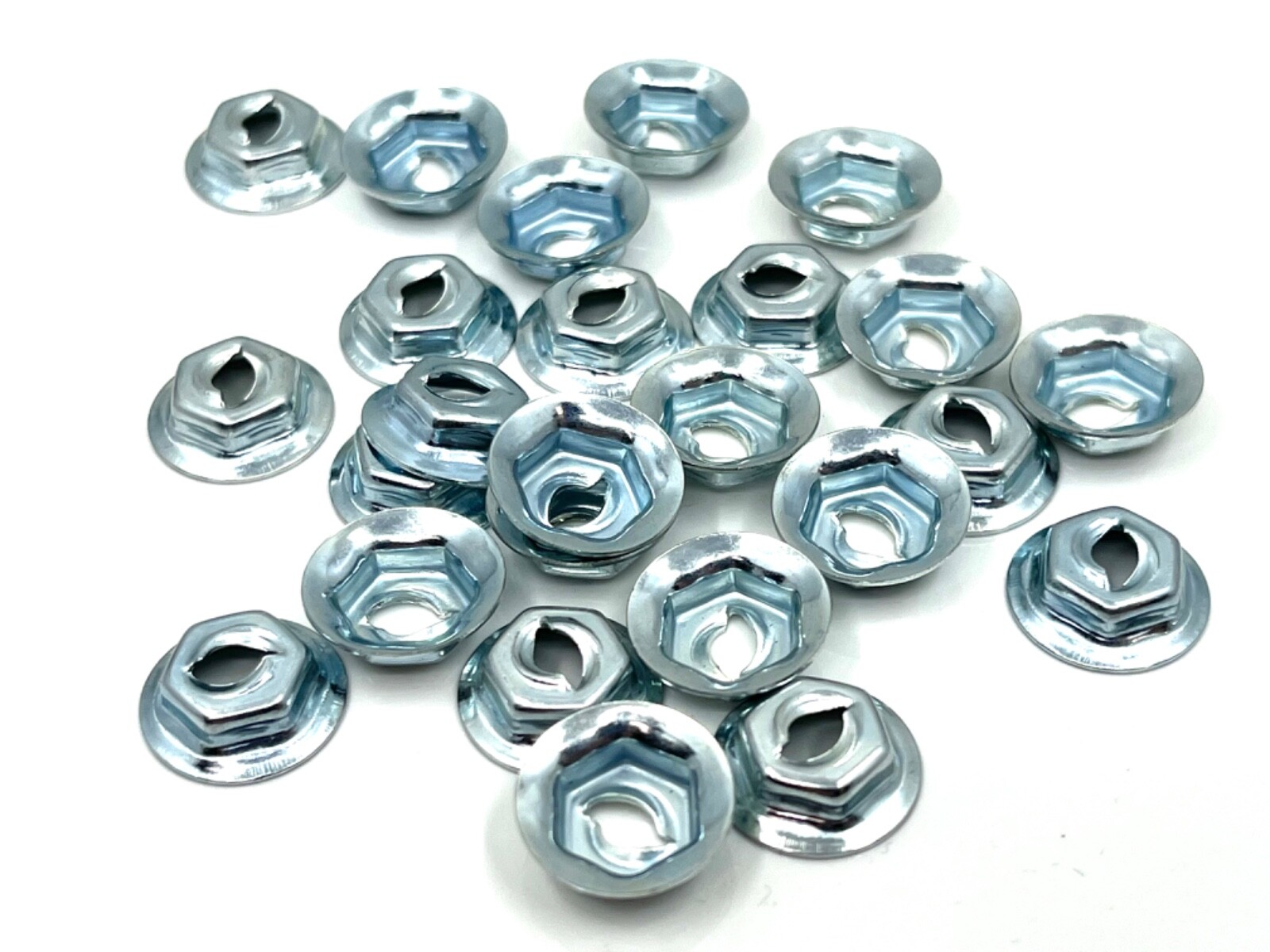 5/32“ Thread cutting name plate emblem nuts fits dodge plymouth 25pcs ...