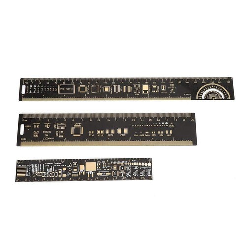 Multifunctional Ruler 3Type of Set 15/20/25cm 6.3/7.87/10.23 inch PCB ...