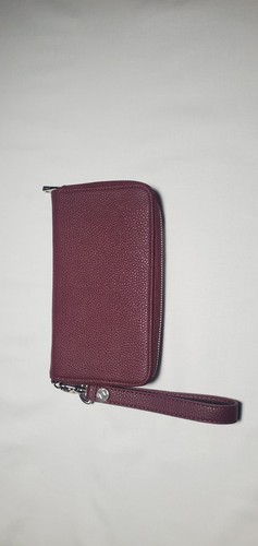 Thirty One Jewell All About The Benjamins Wallet Deep Merlot Burgundy ...