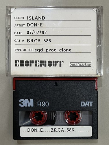 Don-E - Unbreakable DAT Studio Production Master Cassette Tape Ultra ...