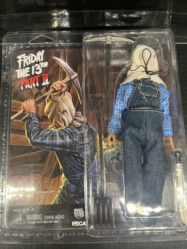 SEALED NECA Retro Cloth Horror Friday the 13th Pt. 2 Jason Voorhees ...