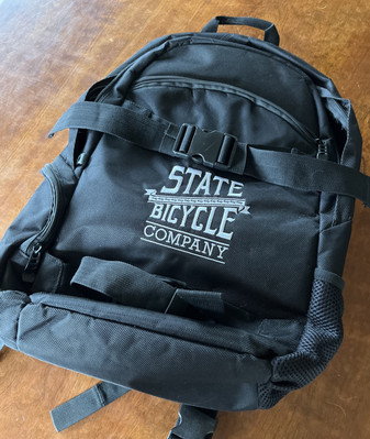 State Bicycle Company AZ Messenger Bag Backpack Bike Pack Black Tempe ...