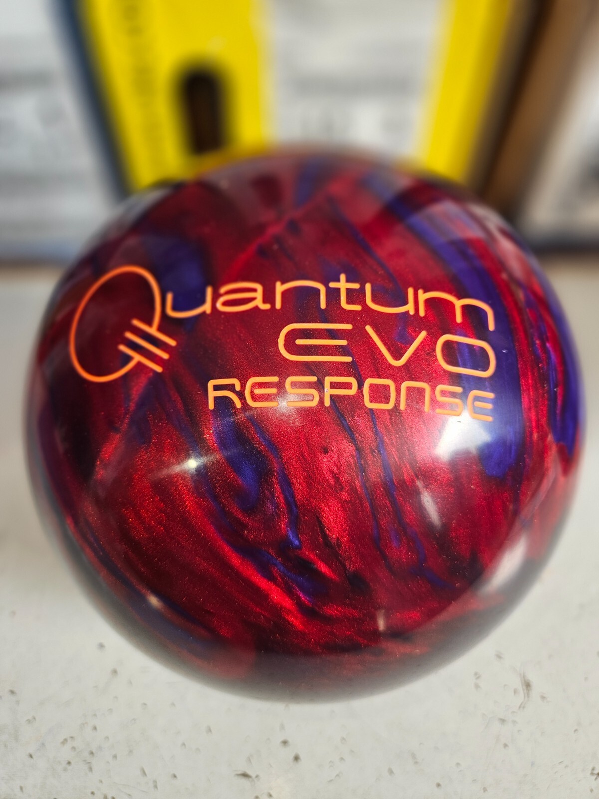 [14.3oz/Top 2.5oz/Pin 3-4"] New Quantum Evo Response Bowling Ball | 1st ...