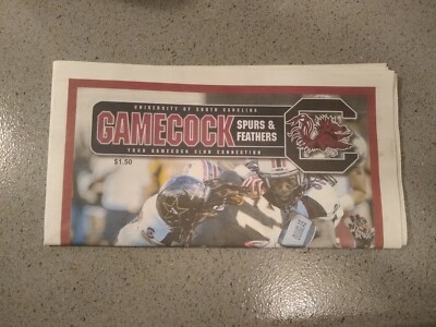 Gamecock Magazine Spurs and Feathers 9/11/13 Spurrier Connor Shaw | eBay