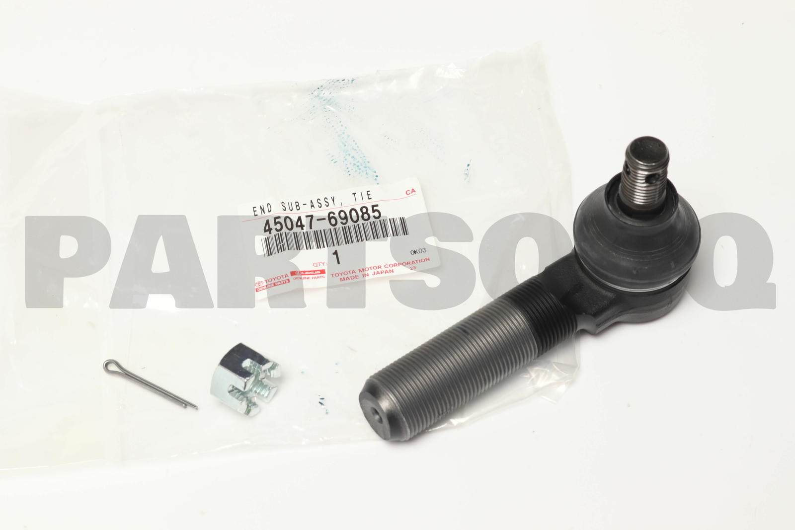 4504769085 Genuine Toyota END SUB-ASSY, TIE ROD, RH/LH 45047-69085 | eBay