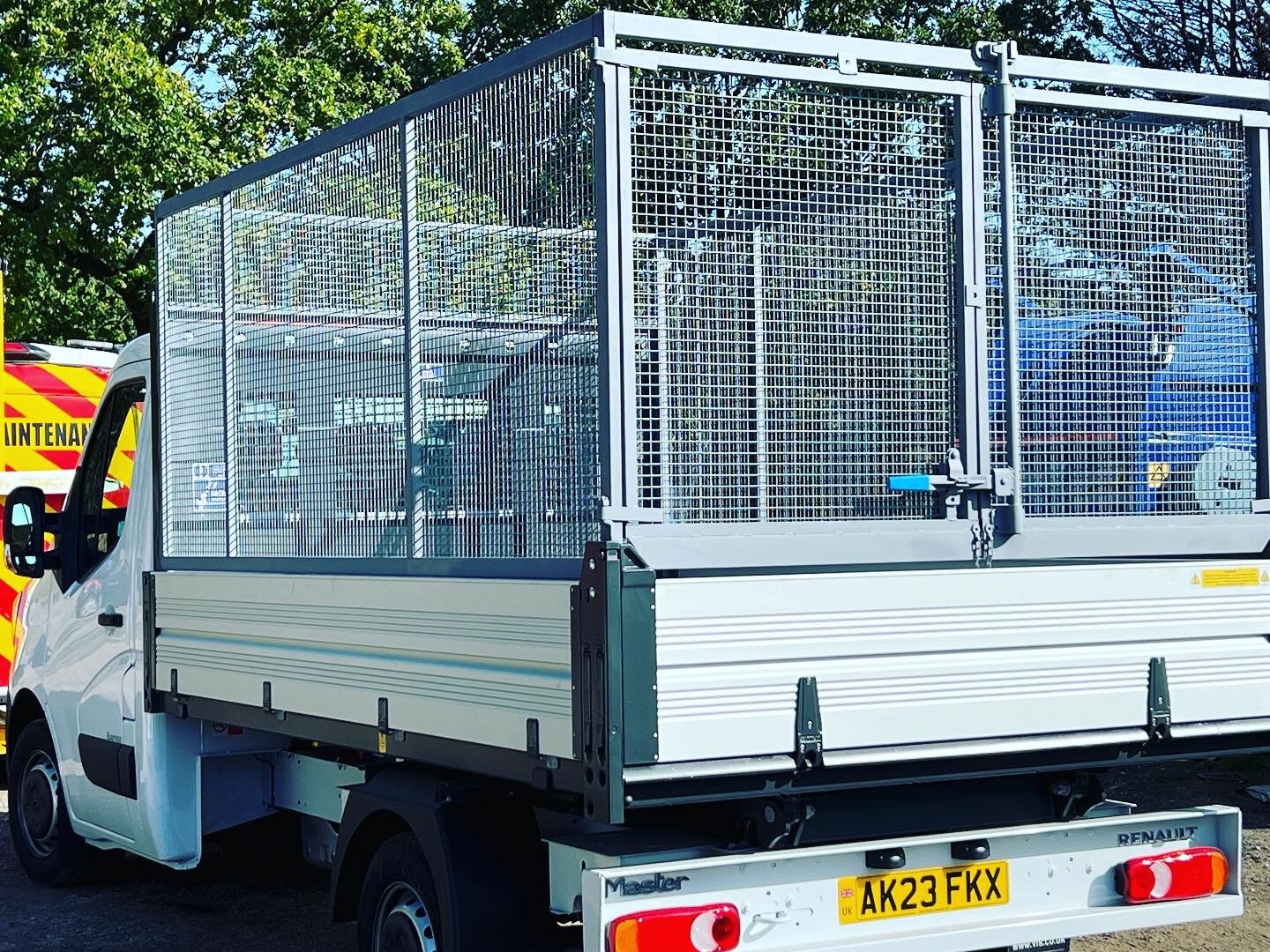 FORD TRANSIT TIPPER GRP HIGH SIDES, Transit tipper, cage tipper, tipper ...