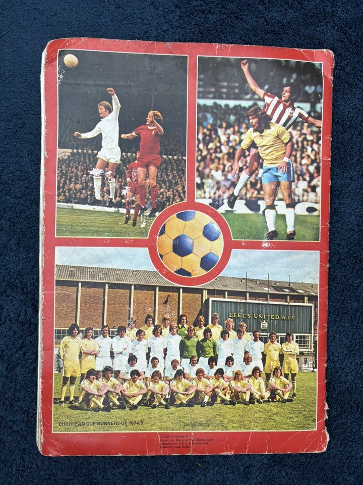 FKS Soccer Stars 1975-1976 Football Sticker Album Complete. | eBay UK
