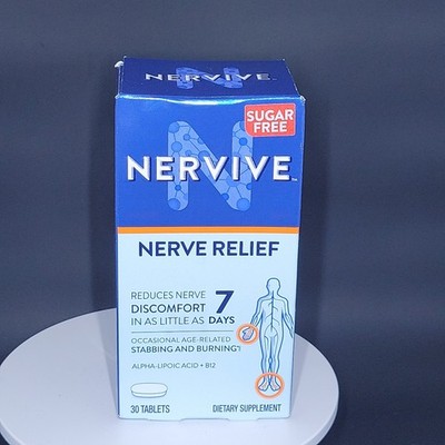 NERVIVE NERVE RELIEF 30- TABLETS Dietary Supplement 07/2026 | eBay