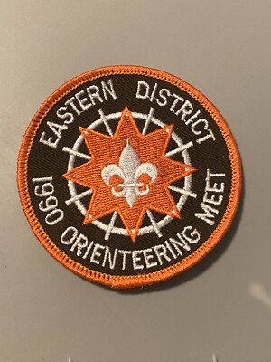 Eastern district Orienteering Meet - 1990 - BSA patch | eBay