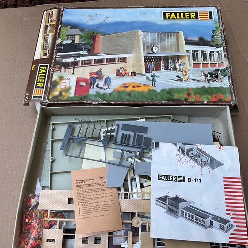Vintage Faller B-111 Railroad Station & Restaurant | eBay