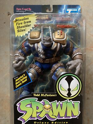 1995 McFarlane Toys Spawn BADROCK Action Figure, Youngblood, Rob ...