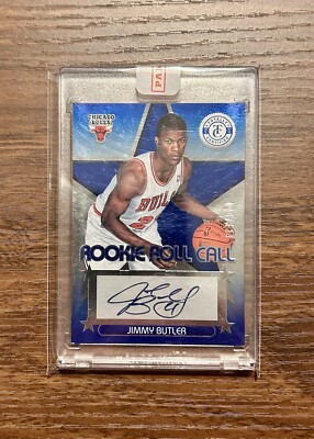 Jimmy Butler 2012-13 Panini Totally Certified Rookie Roll Call Auto ...