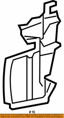 53294-35020 Toyota Deflector, radiator side, lh 5329435020, New Genuine ...