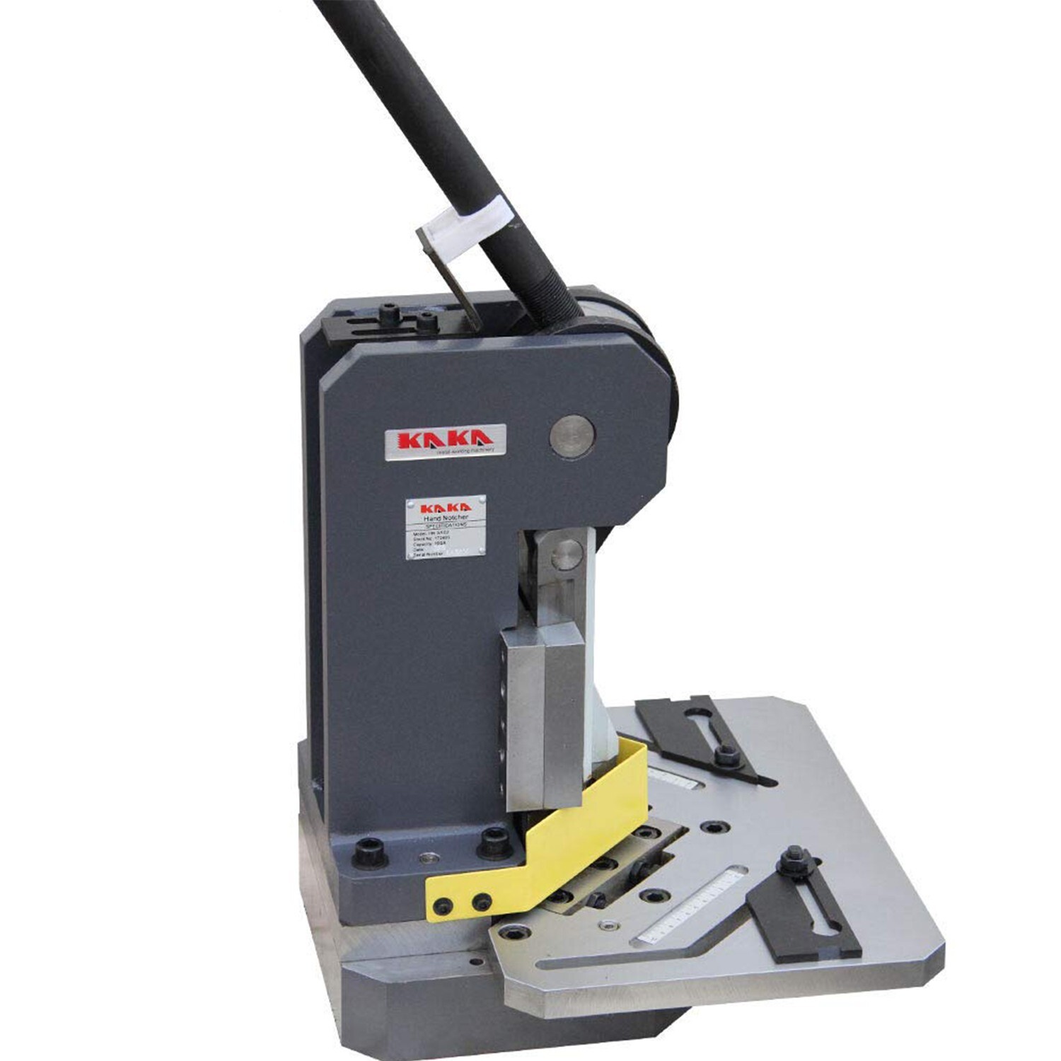 KAKA Notcher Sheet Metal Notcher 4x4 inch 90° Cutting 11-Ga. Capacity ...