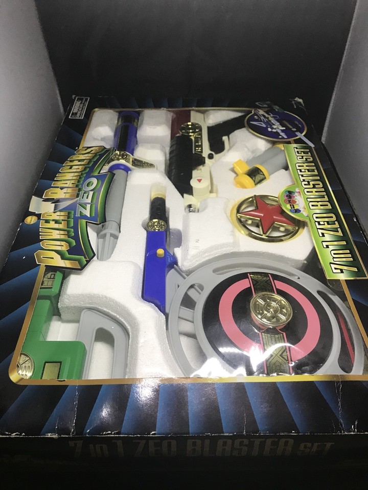 Power Rangers Zeo Blaster Set | eBay