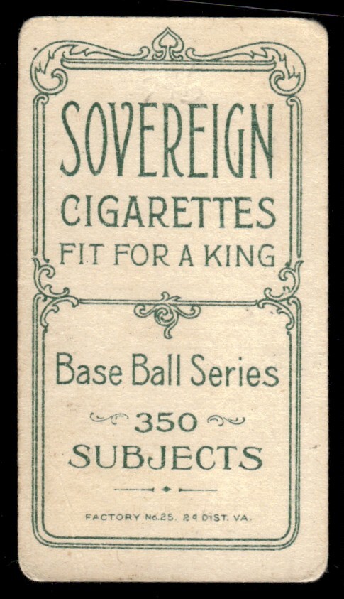 1909-11 T206 ~ Sovereign 350 ~ Wild Bill Donovan Detroit Tigers | eBay