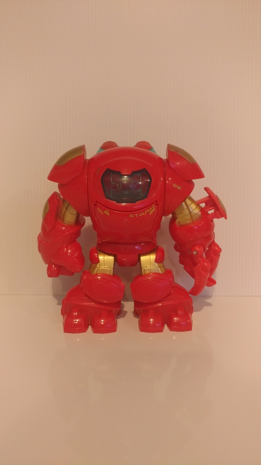 Imaginext Marvel Iron Man Hulk Buster Armor With Spinning Fist - No ...