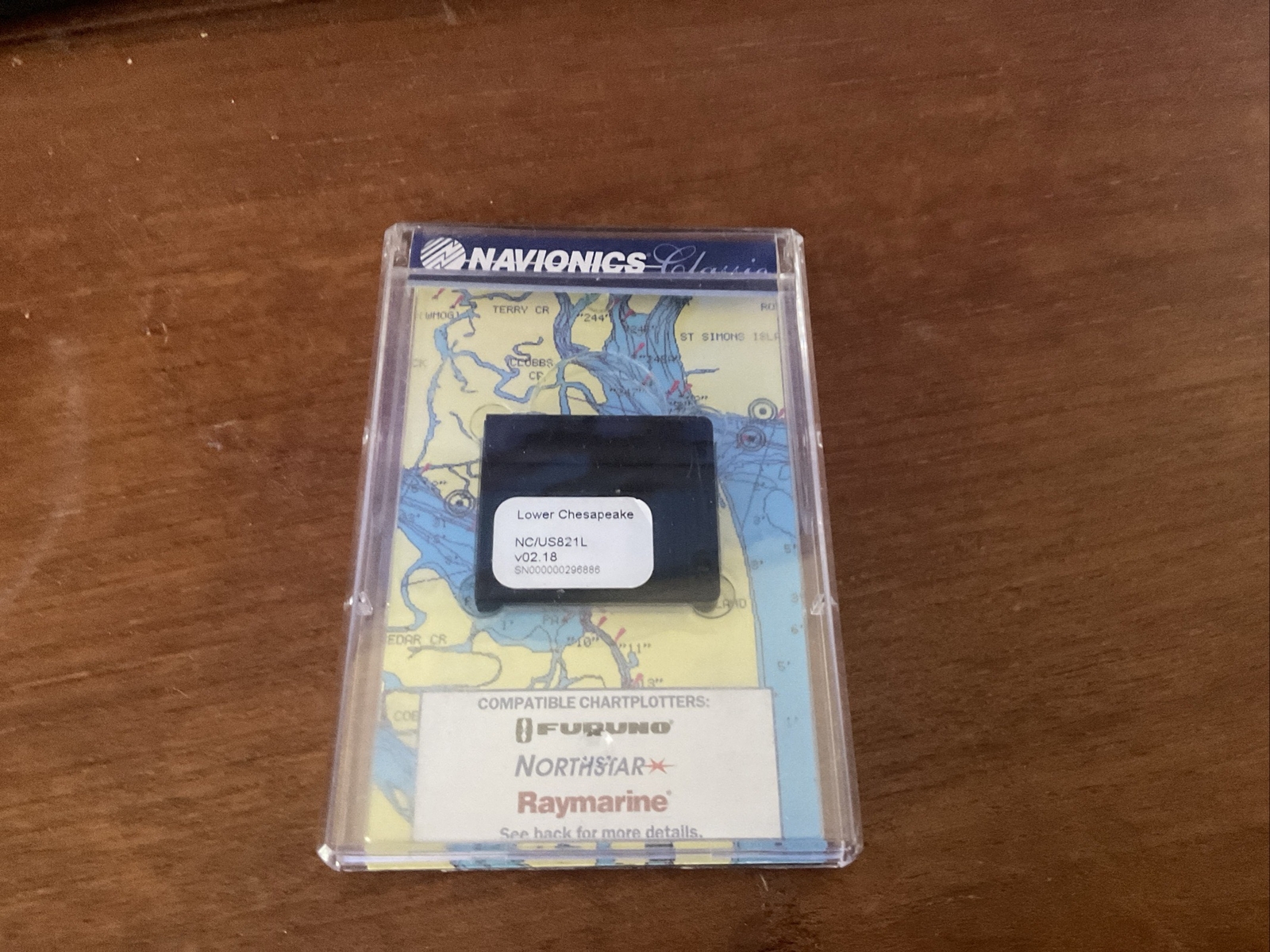 Navionics Classic NavChart Card Lower Chesapeake - NC/US821L - V02.18 ...