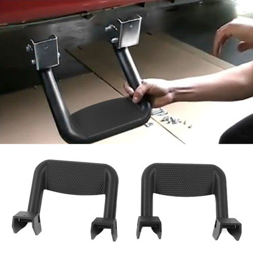 Car 2PCS Pickup Truck Side Hoop Step Aluminium Alloy Fit For ...