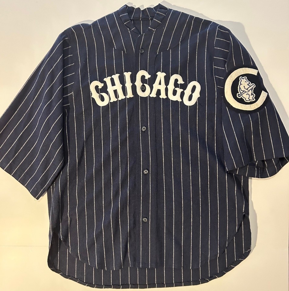 Vintage Chicago Cubs Wool Flannel Baseball Jersey, World Series | eBay