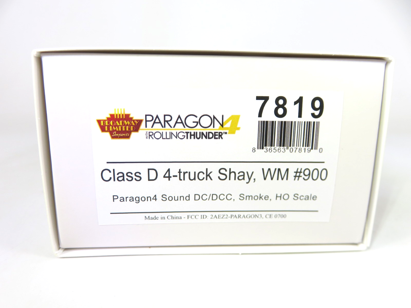 Broadway Limited BLI 7819 HO Western Maryland 4-Truck Shay DCC/Sound ...