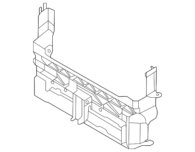 BMW 51745A48F42 Center Radiator Support Air Duct Bracket for sale ...