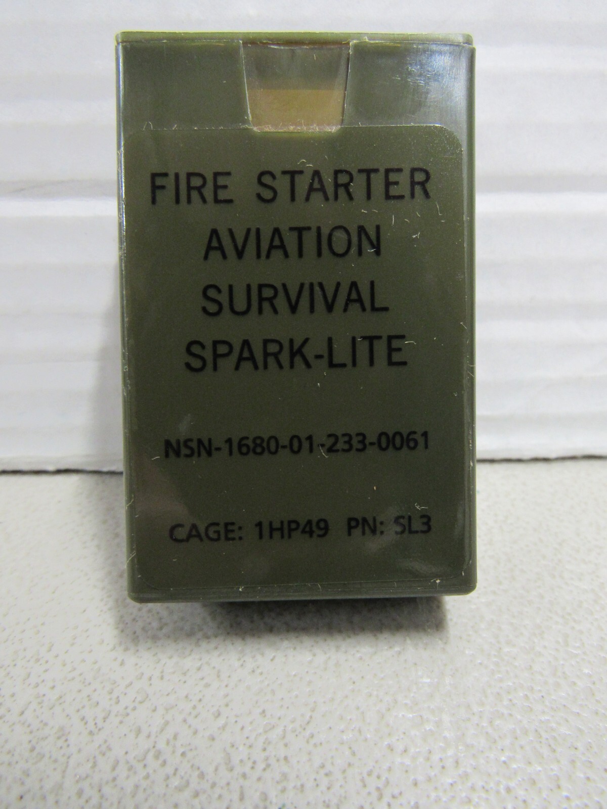 US Military Aviation Survival Fire Starter New Old Stock NSN 1680-01 ...