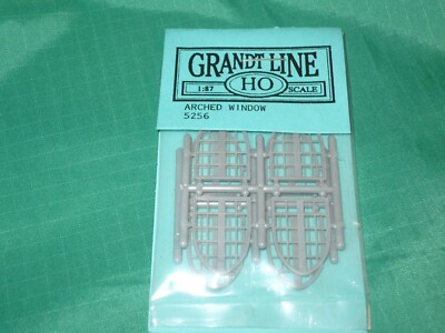 Grandt Line HO #5256 Windows -- 20-Pane, Arched | eBay