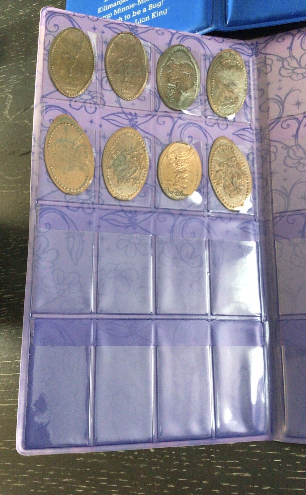 Disney Pressed Coin Penny Albums Pixie Collection 100 Years Of Magic ...