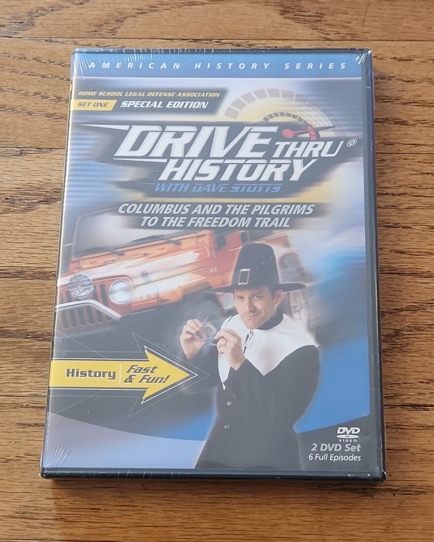 NEW Drive Thru History DVD set Columbus & the Pilgrims Freedom Trail ...