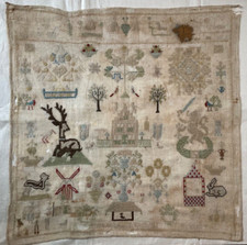 Cross Stitch Sampler from 1873?? Made by Inga Olsen 1861- 1893 ...