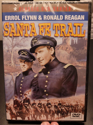 Santa Fe Trail DVD NEW Errol Flynn Raymond Massey Ronald Reagan 1940 Western War 11891970051 | eBay