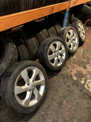 NISSAN NOTE MK2 2008 ALLOY WHEEL SET 185/55/16 6JX16 MARKS | eBay UK