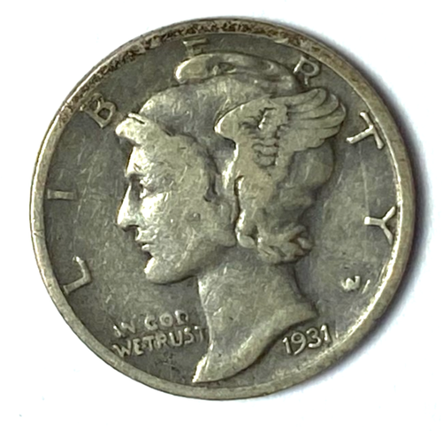 1931 S Mercury Silver Dime Rare Ten Cents San Francisco | eBay