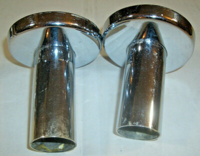 REPLACEMENT 2 CHROME SLEEVES/ESCUTCHEON PLATES FOR GERBER SHOWER BODY ...