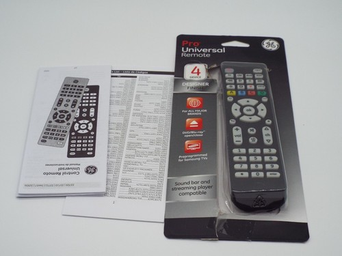 GE Pro Universal Remote Control 4 Devices 30878344579 | eBay