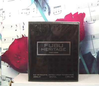 FUBU Heritage Pour Homme EDT Spray 3.4 FL. OZ. Sealed Box. | eBay