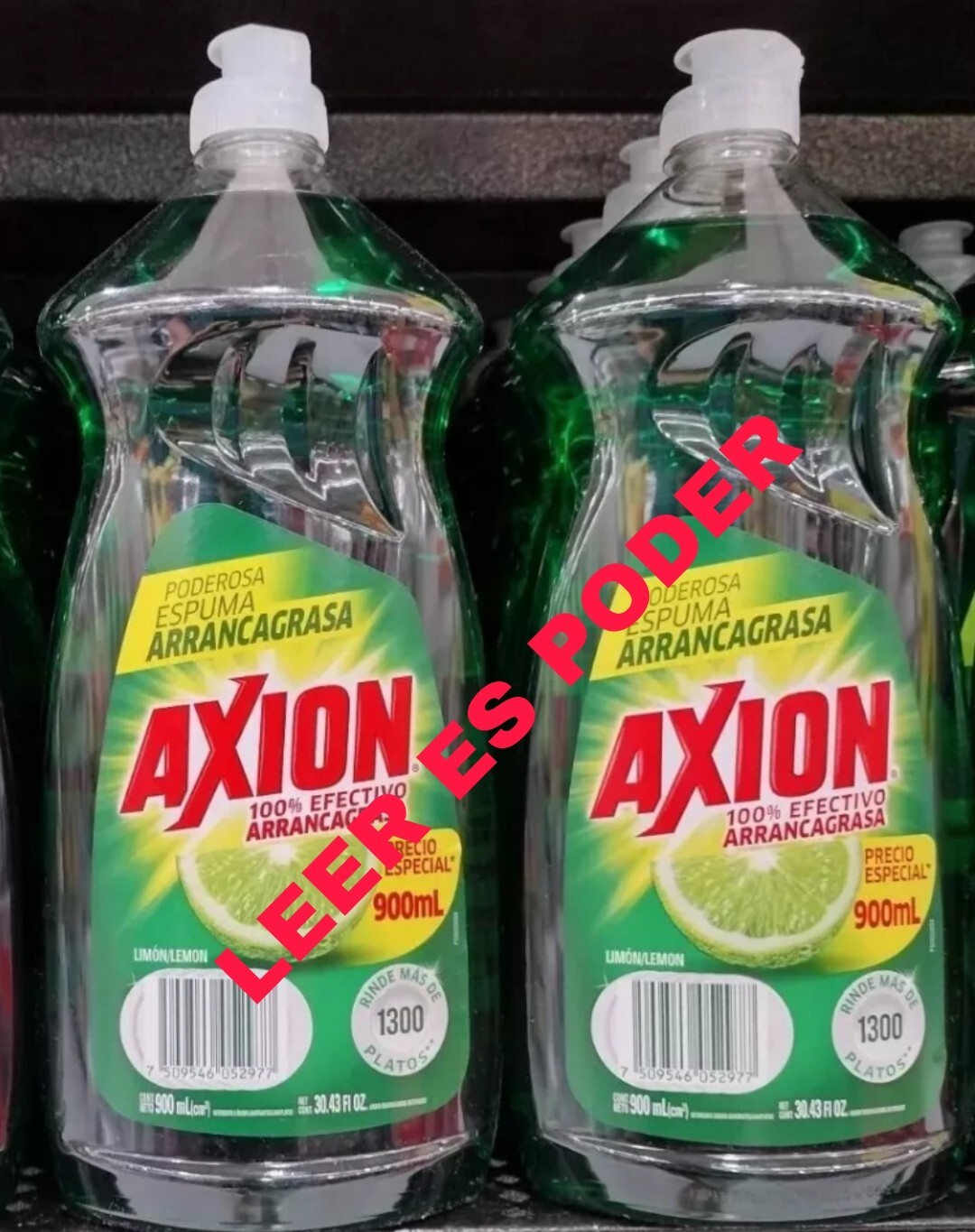 2X AXION LAVATRASTES LIMON / LEMON DISHWASHING SOAP 2 de 900ml EA ...